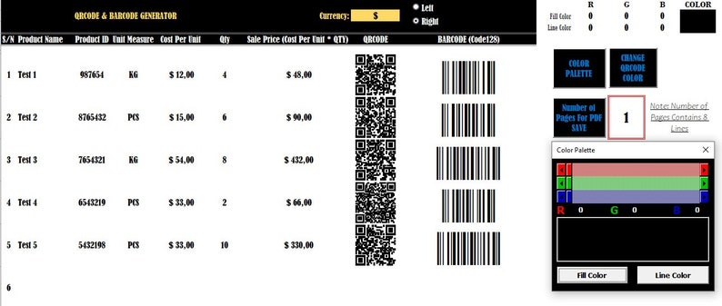 Qrcode Generator, Barcode Generator, Infinite Color, QRCODE Creator ...