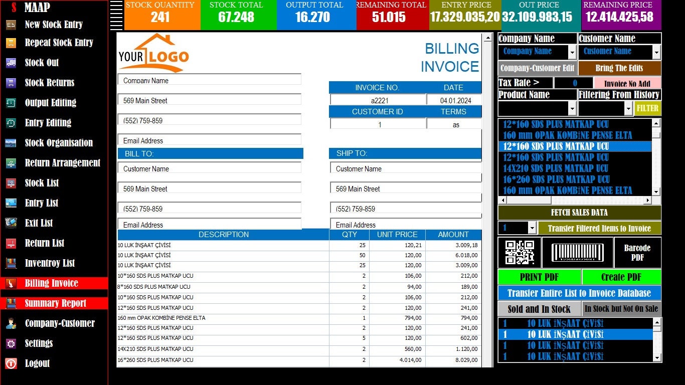 Inventory Management Software: QR & Barcode Generator (windows) - Etsy