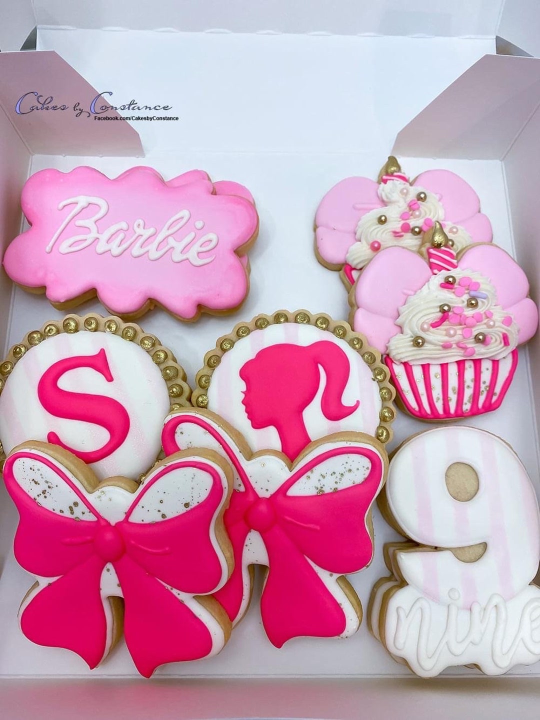 Barbie Inspired Sugar Cookies, Custom Sugar Cookies - Etsy