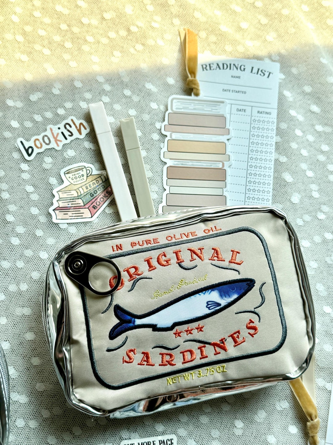 Sardine Gift, Book Lovers Gift Box for Women, Ocean Inspired Style ...