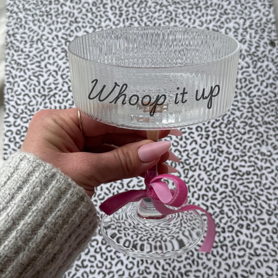 Custom Coupe Glass, Bravo Bachelorette, Bravo Party, Real Housewives ...