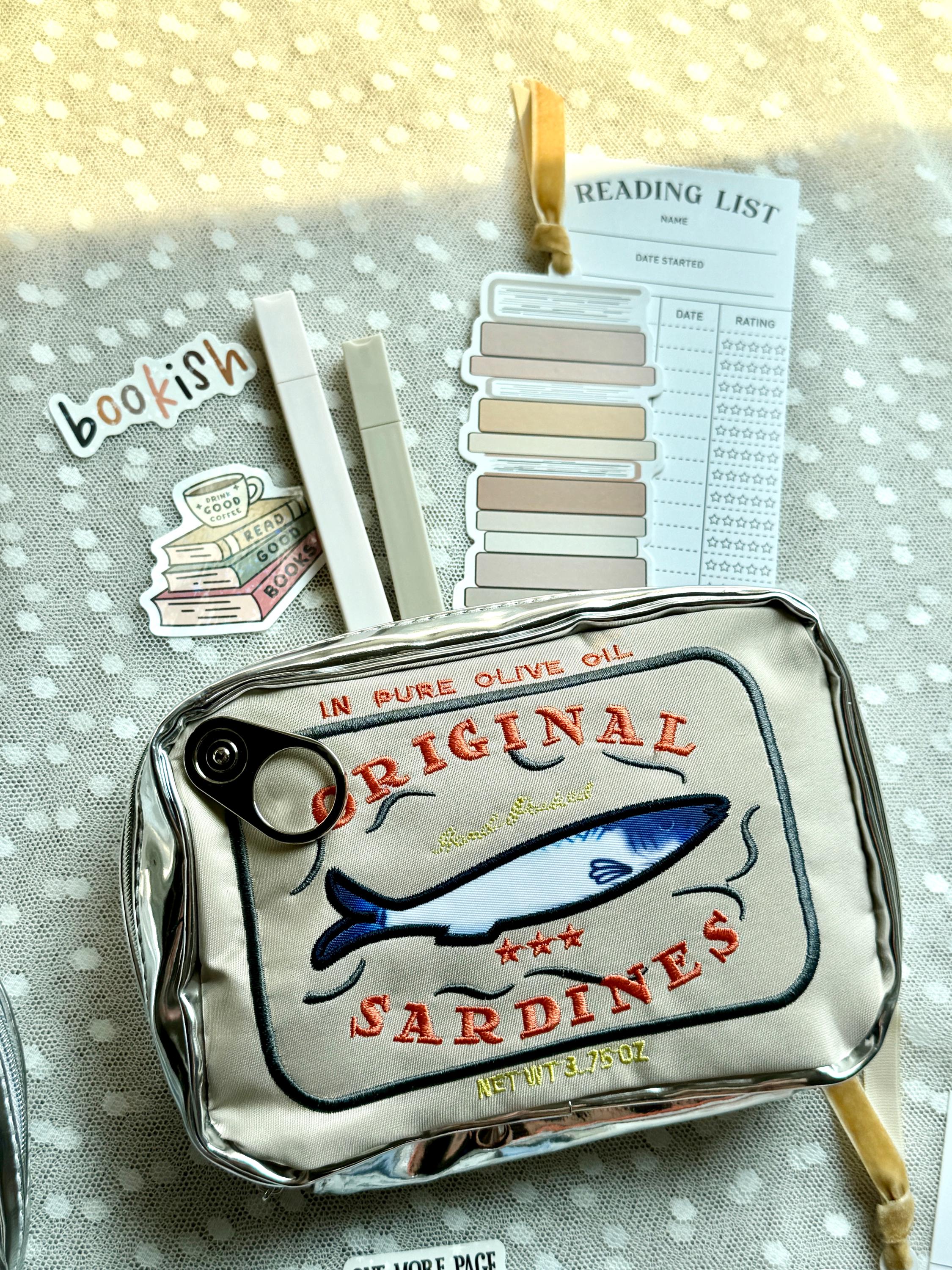 Sardine Gift, Book Lovers Gift Box for Women, Ocean Inspired Style ...