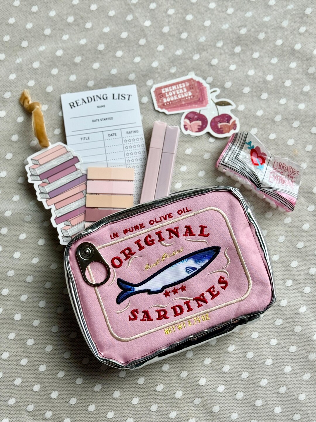 Sardine Gift Stocking Stuffer for Wife Stocking Stuffer for Book Lover ...