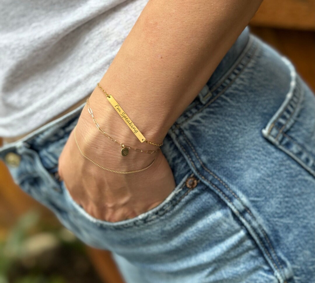 I'm Speaking Bracelet, Kamala Bracelet, Kamala Harris Bracelet, Vote ...