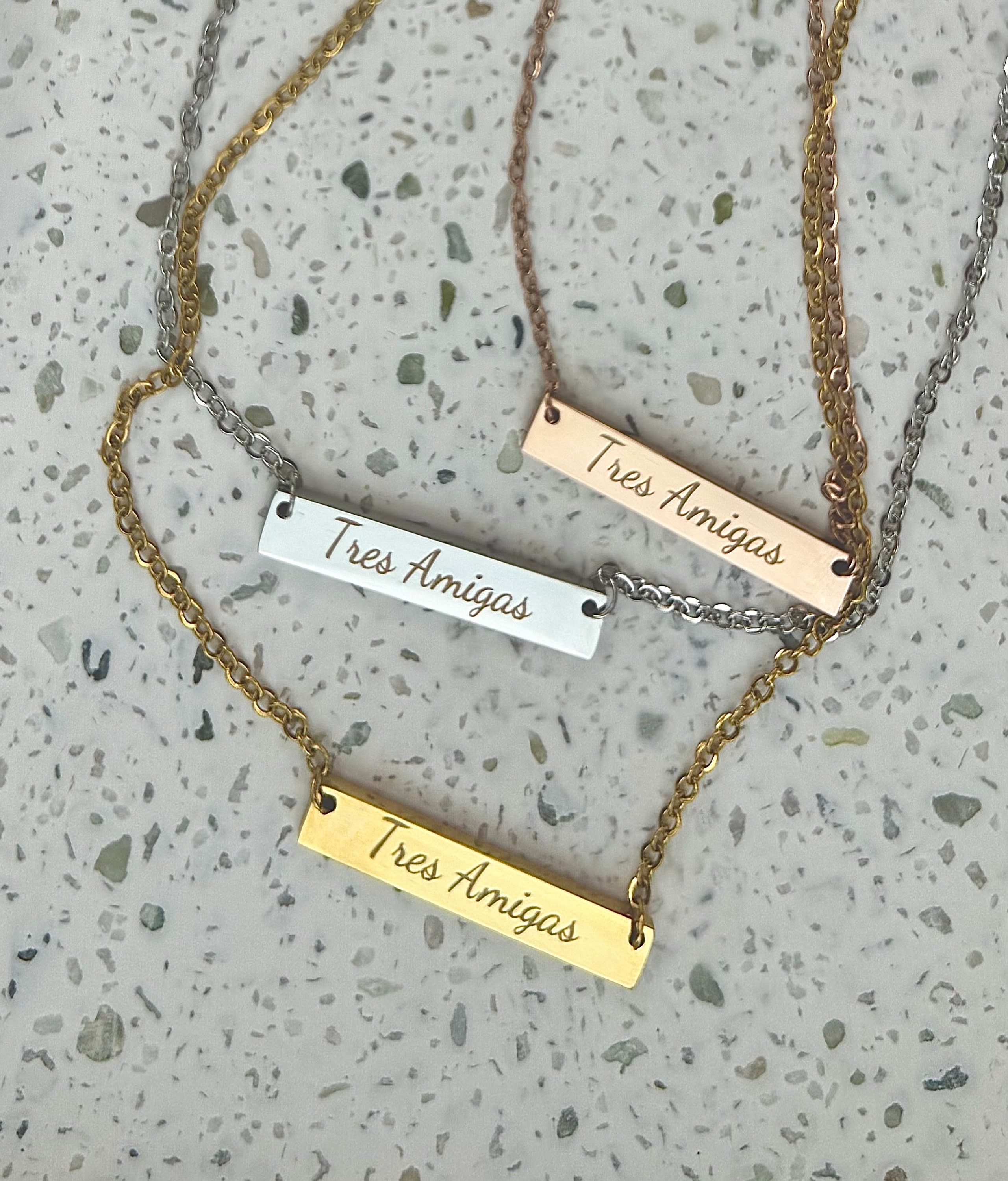 Bravo Bachelorette, Bravo Merch, Bravo Necklace, Tres Amigas, Bestie ...