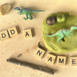 Dinosaurs Magic Play-dou Box, Sensory Bin Sensory Kit, Busy Box ...