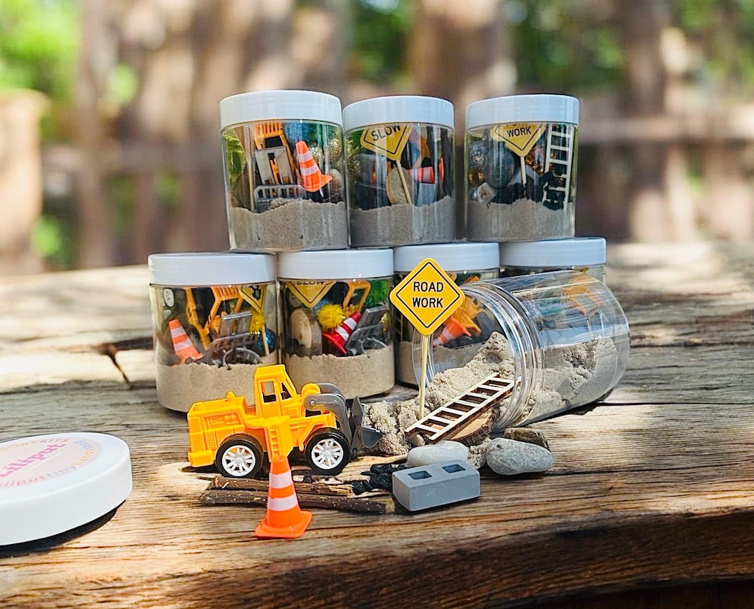 Party Favor Jars, Kinetic Play Sand Kit,kids Party Favors,goodie Bags ...
