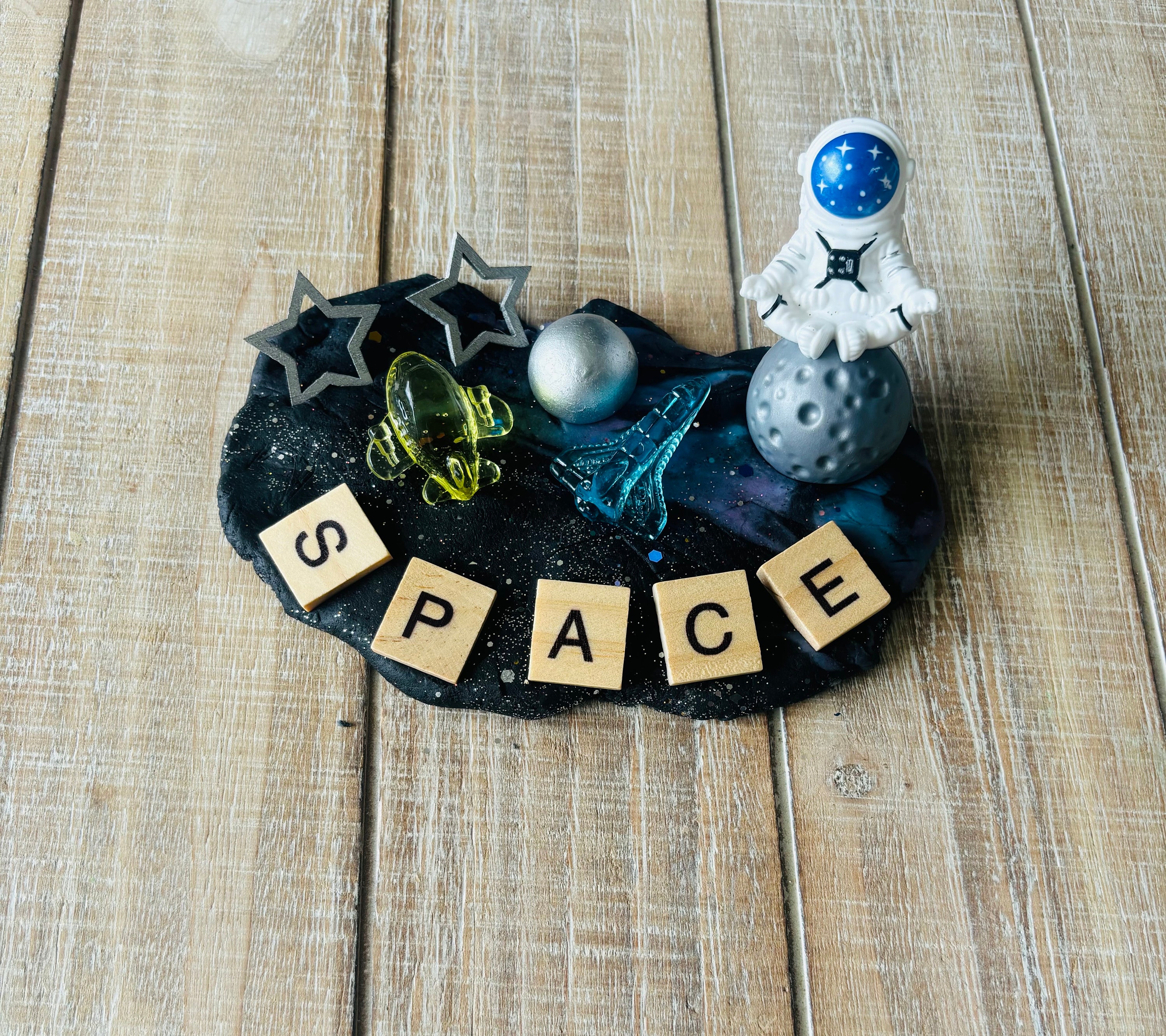 Astronauts Play-doh Kit, Astronaut Space Play-dough Kit, Sensory Box ...
