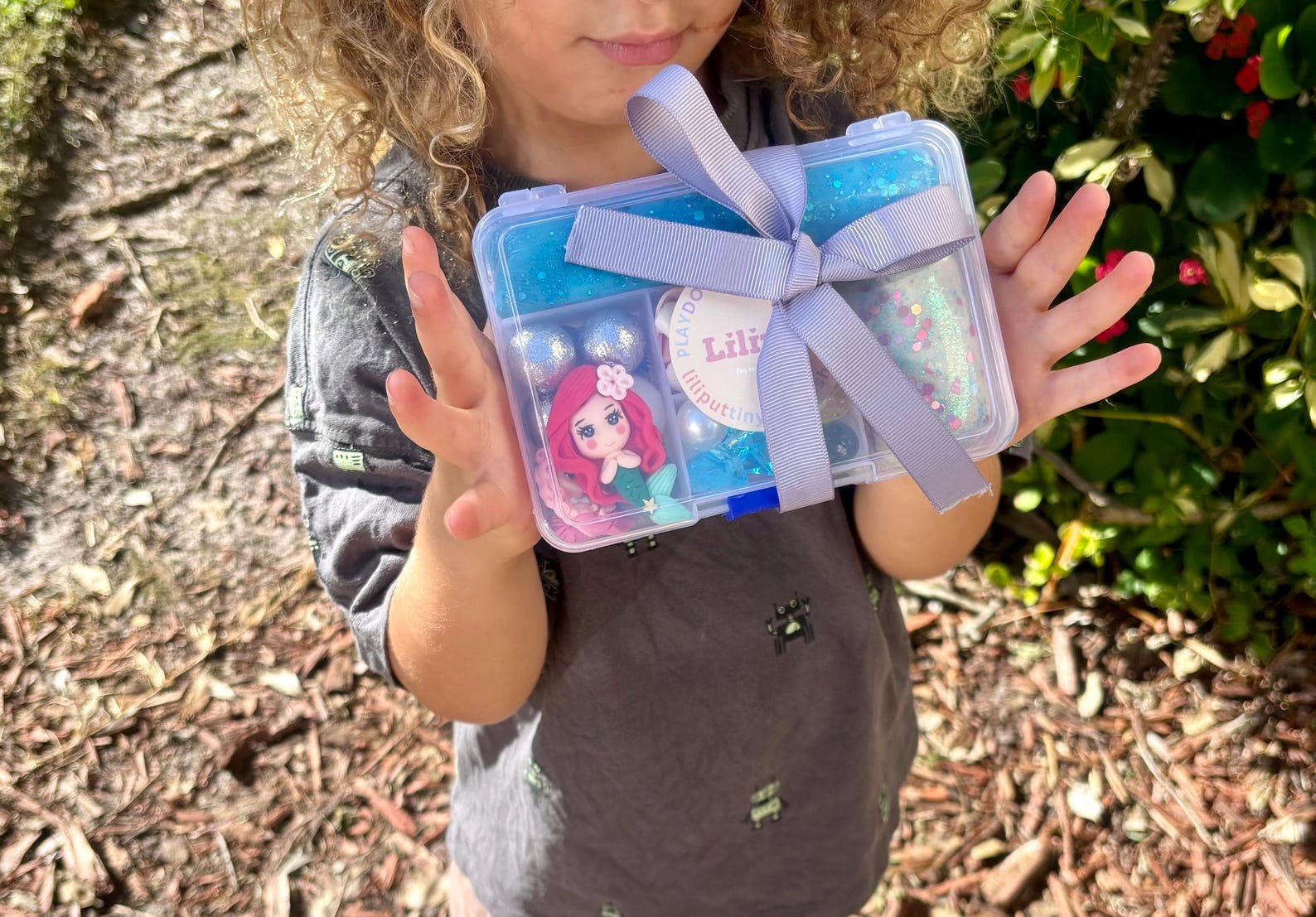 Mermaid Fan Size Play Dough Kitmermaid Play Dough Kit, Play Dough Kit ...