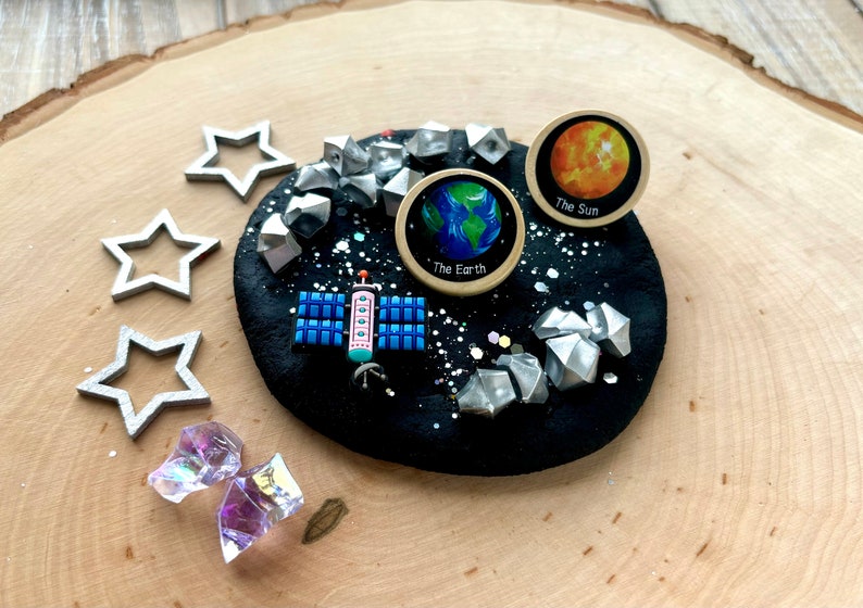 Astronauts Play-doh Kit, Astronaut Space Play-dough Kit, Sensory Box, Kids, Space Playdough Kit ...