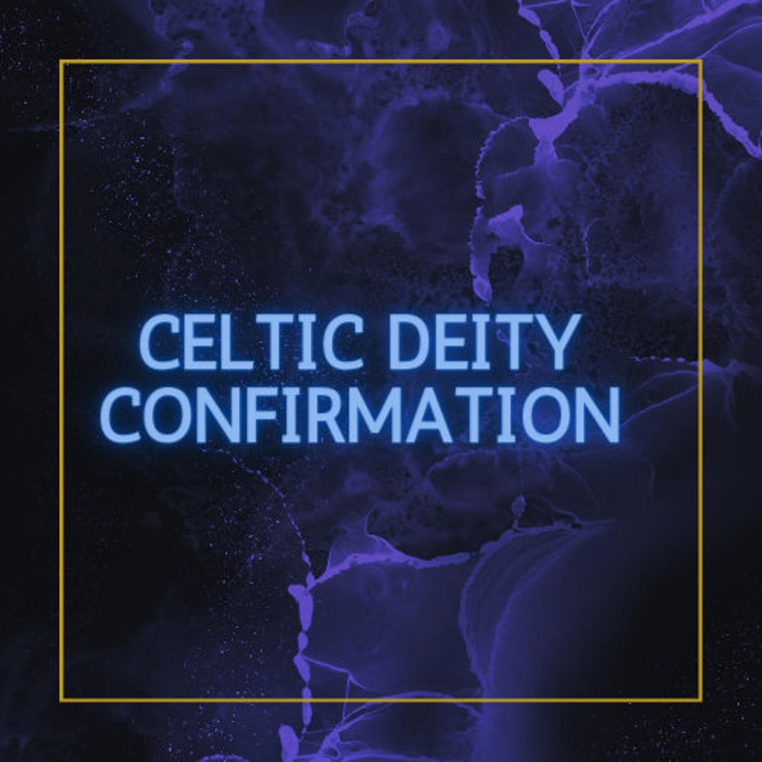 Celtic Deity Confirmation - Etsy