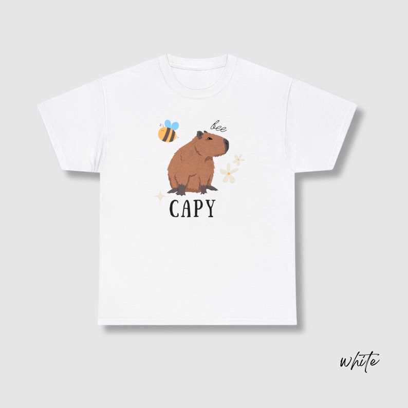 Capybara Shirt Capybara Gift Capybara Clothing Capybara Tshirt Capybara ...