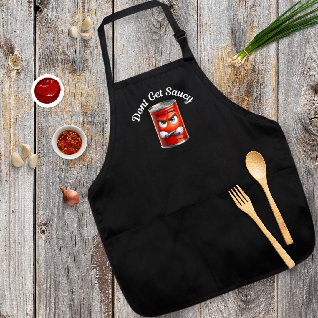 Adorable Tomato Character Apron With Pockets-unique Gifts for Chefs ...