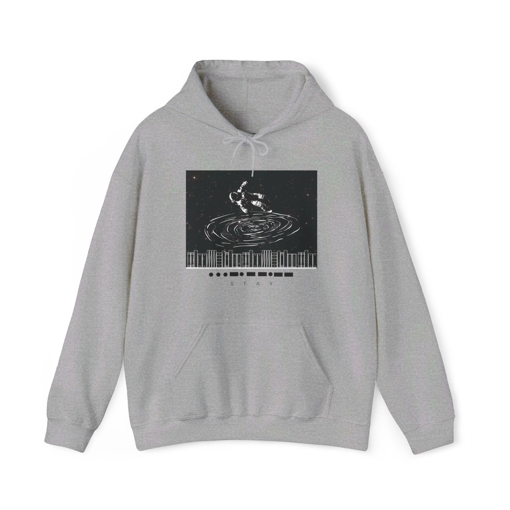 Interstellar STAY Morse Code Space Movie Cristopher Nolan Hoodie Unisex ...