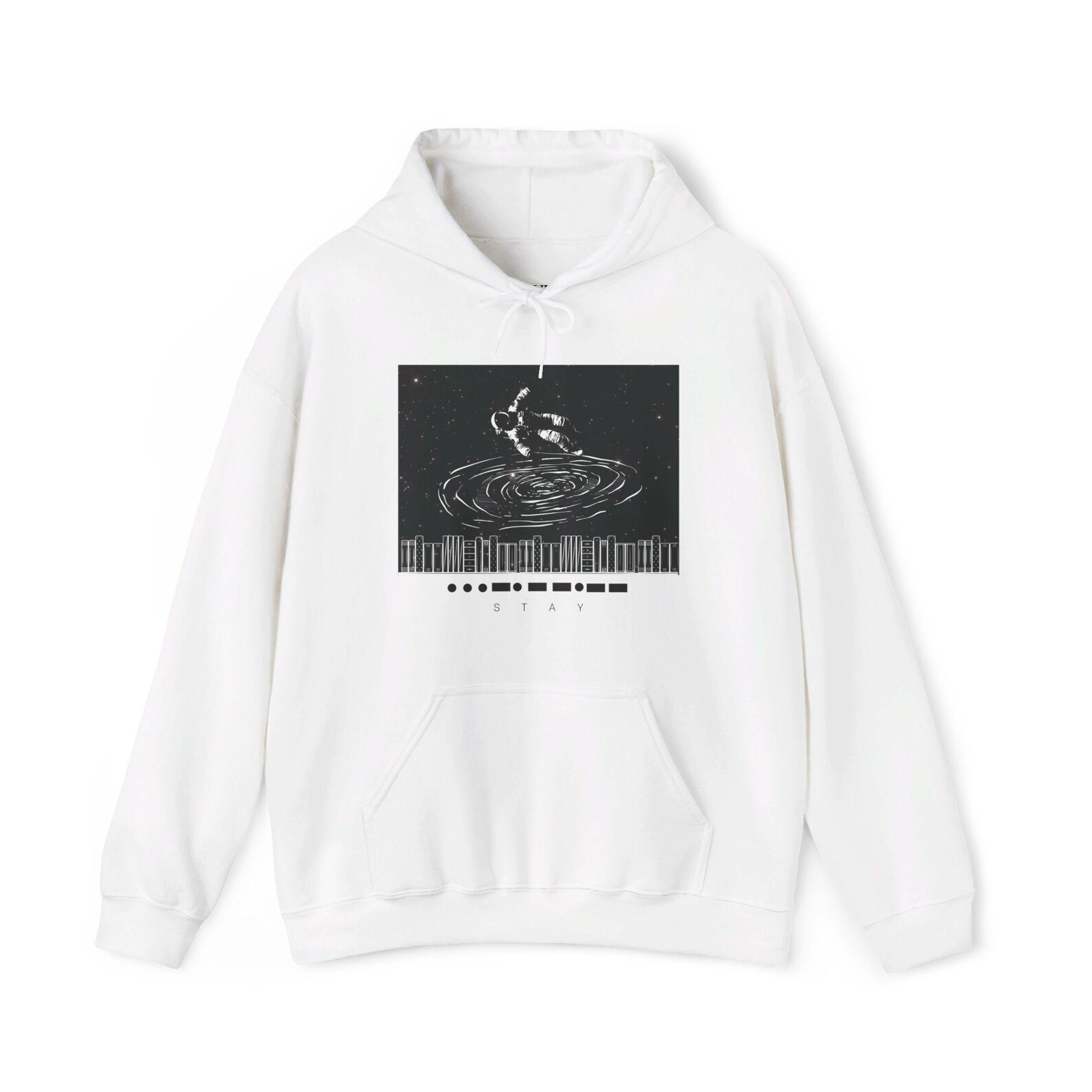 Interstellar STAY Morse Code Space Movie Cristopher Nolan Hoodie Unisex ...