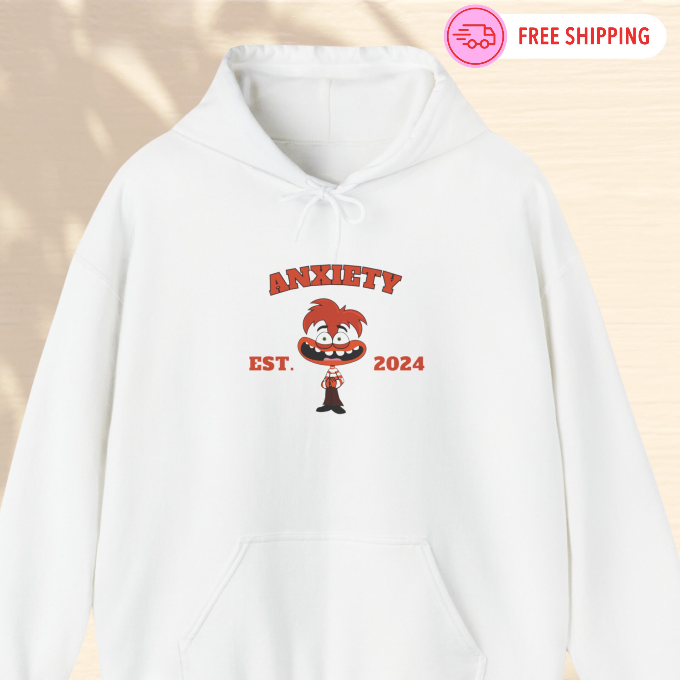 Anxiety Character Emotion From Inside & Out 2 Hoodie - Etsy