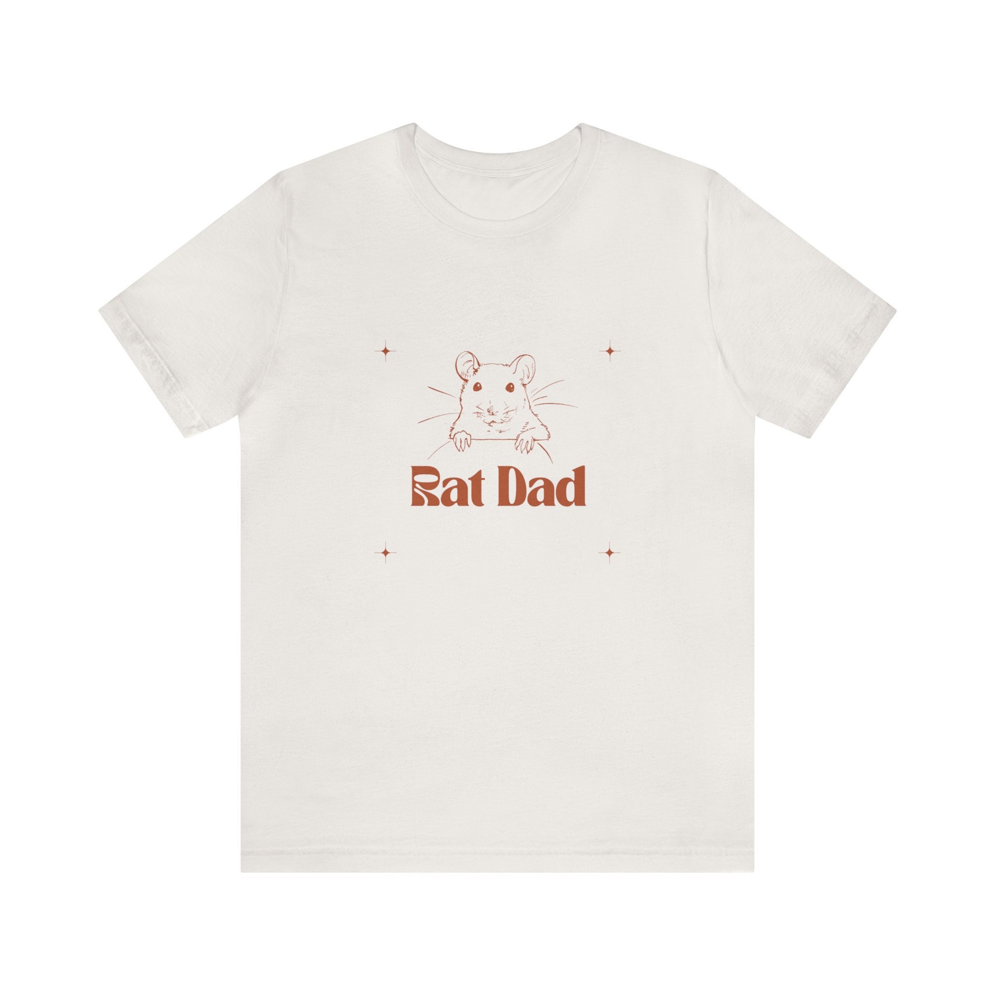 Rat Dad Short Sleeve T-shirt, Rat, Dad, Gift for Dad, Gift for Rat Dad ...
