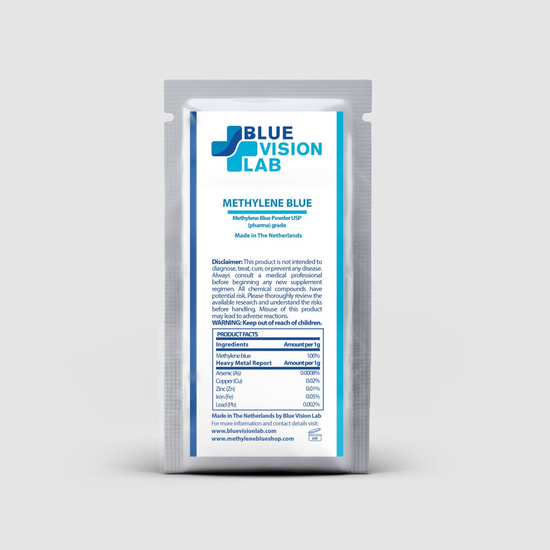 3 Grams Methylene Blue Powder USP Grade - Etsy