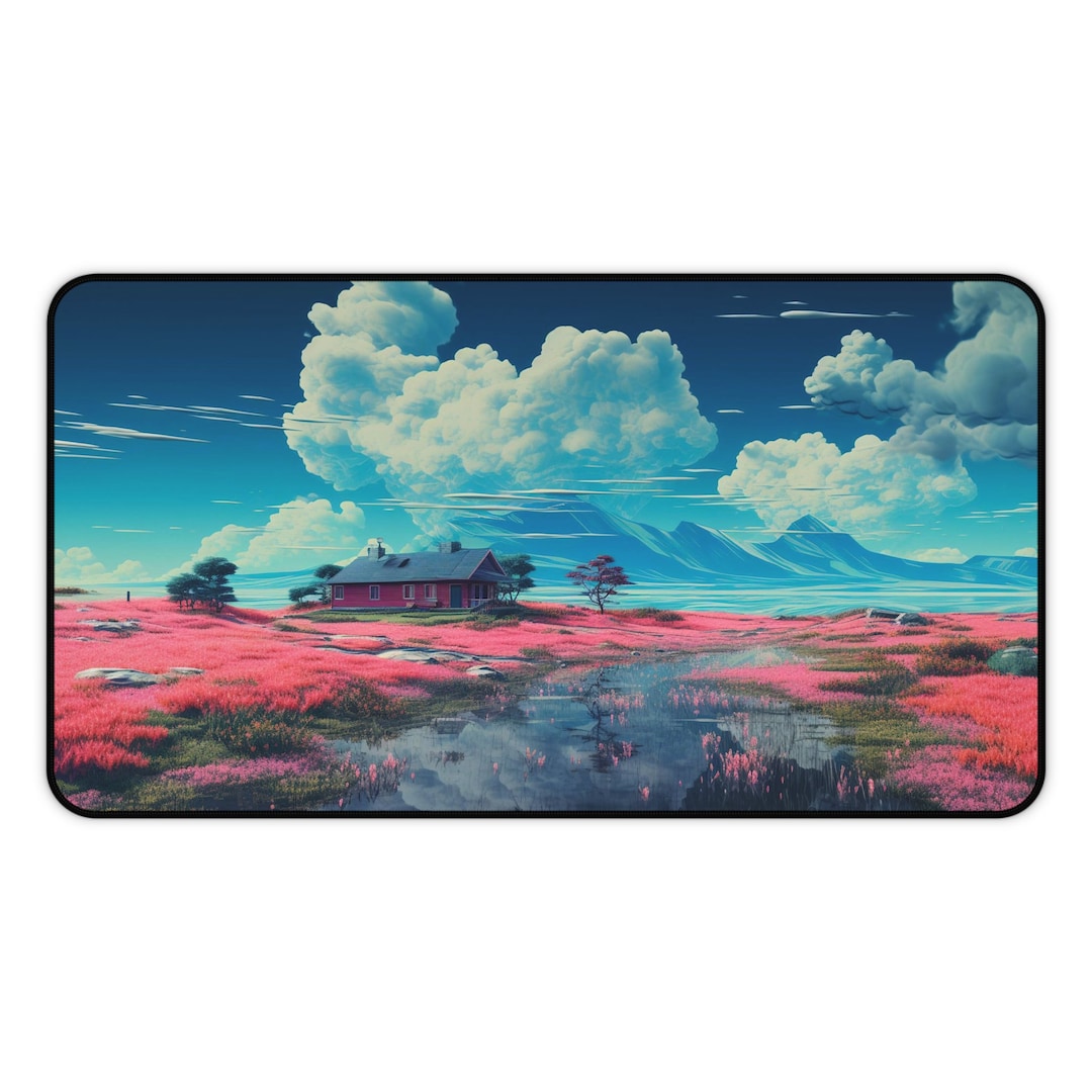 Ghibli Magic Workspace: Studio Ghibli Inspired Mousepad and Desk Mat ...