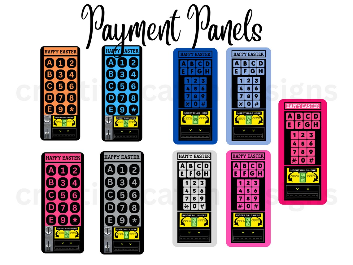 Vending Machine Template, Instant Download Canva Template, Tutorial ...