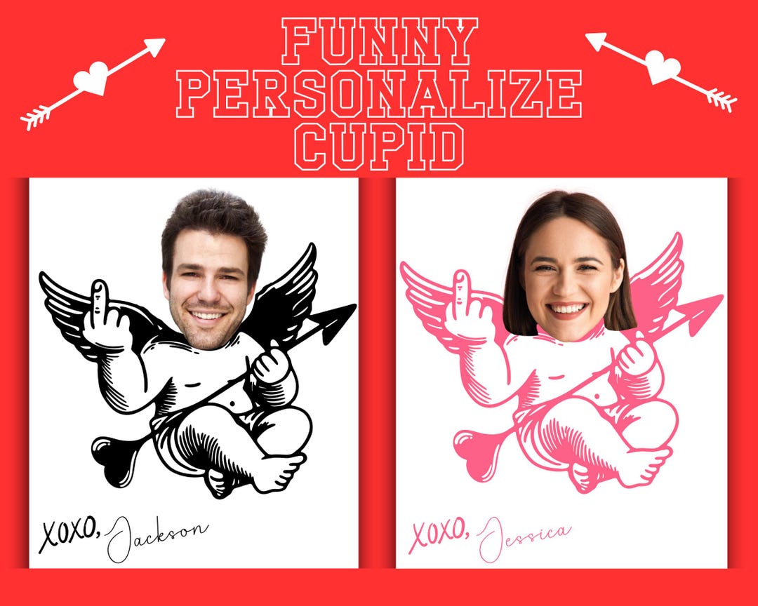 Make Me A Cupid, Personalized Face Cupid for Valentine's Day, Gifts for ...