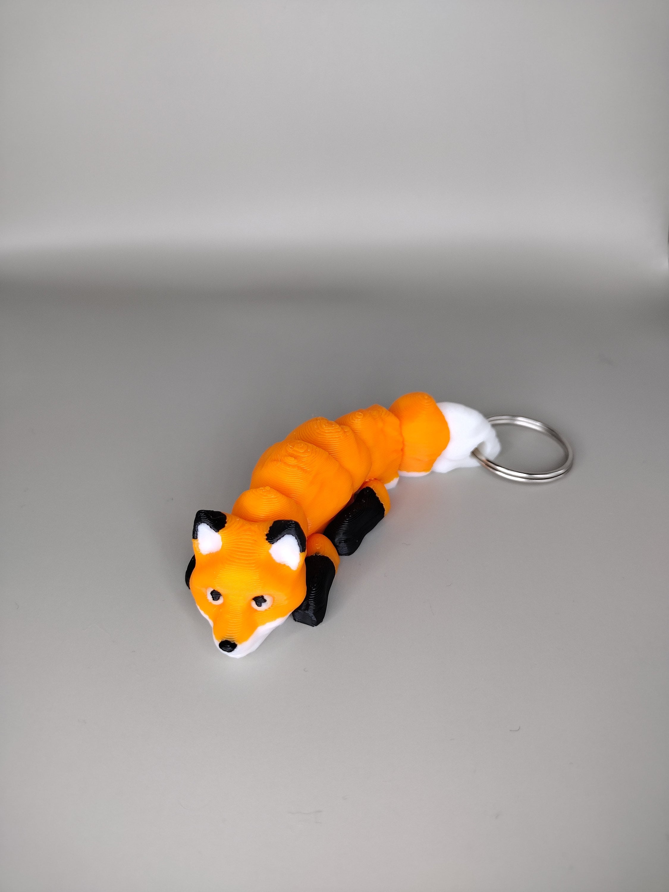 Articulated Fox - Keychain - 3D Printed - Etsy