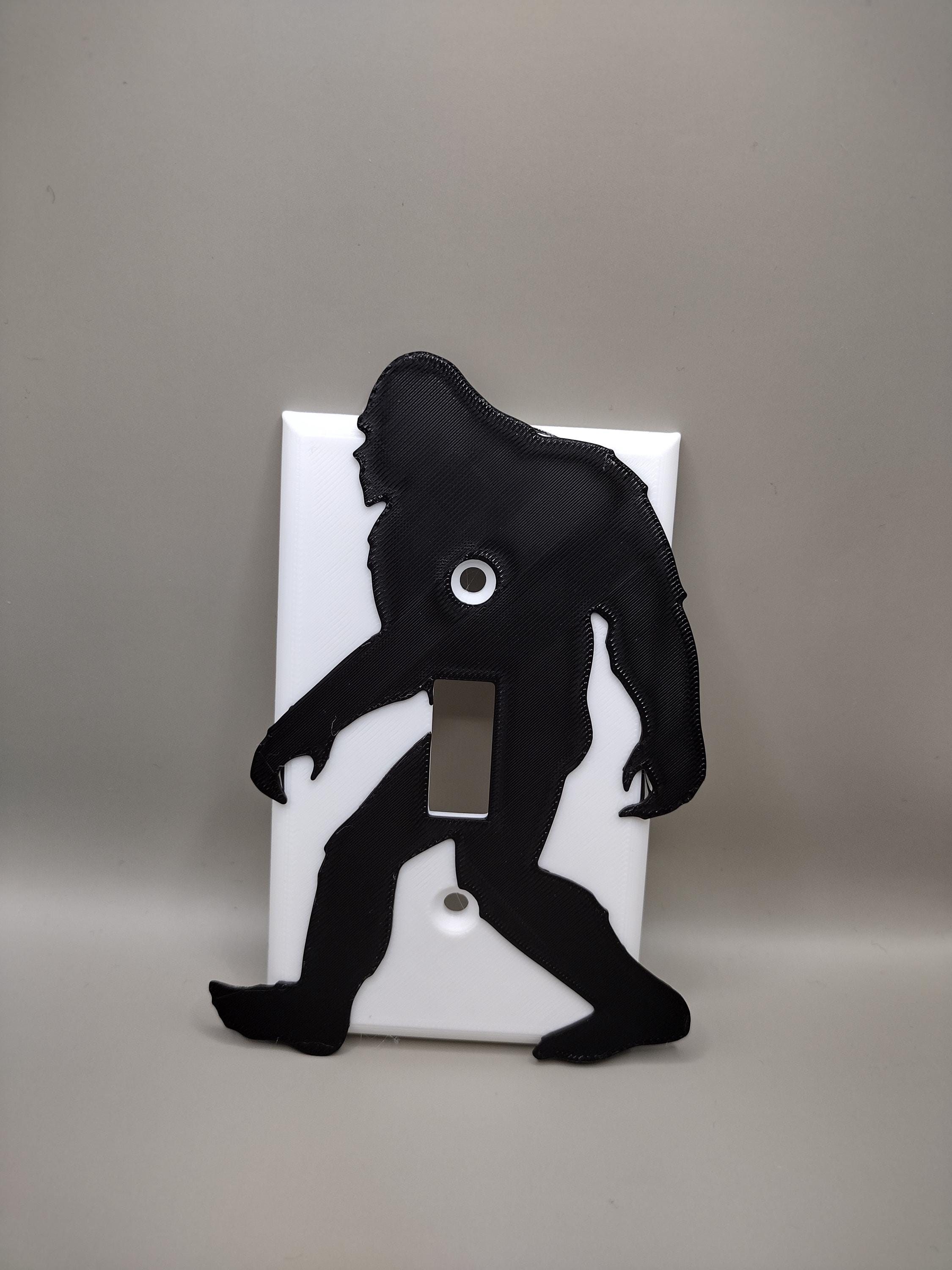 Bigfoot Light Switch Cover - Funny - 3D Printed - Etsy