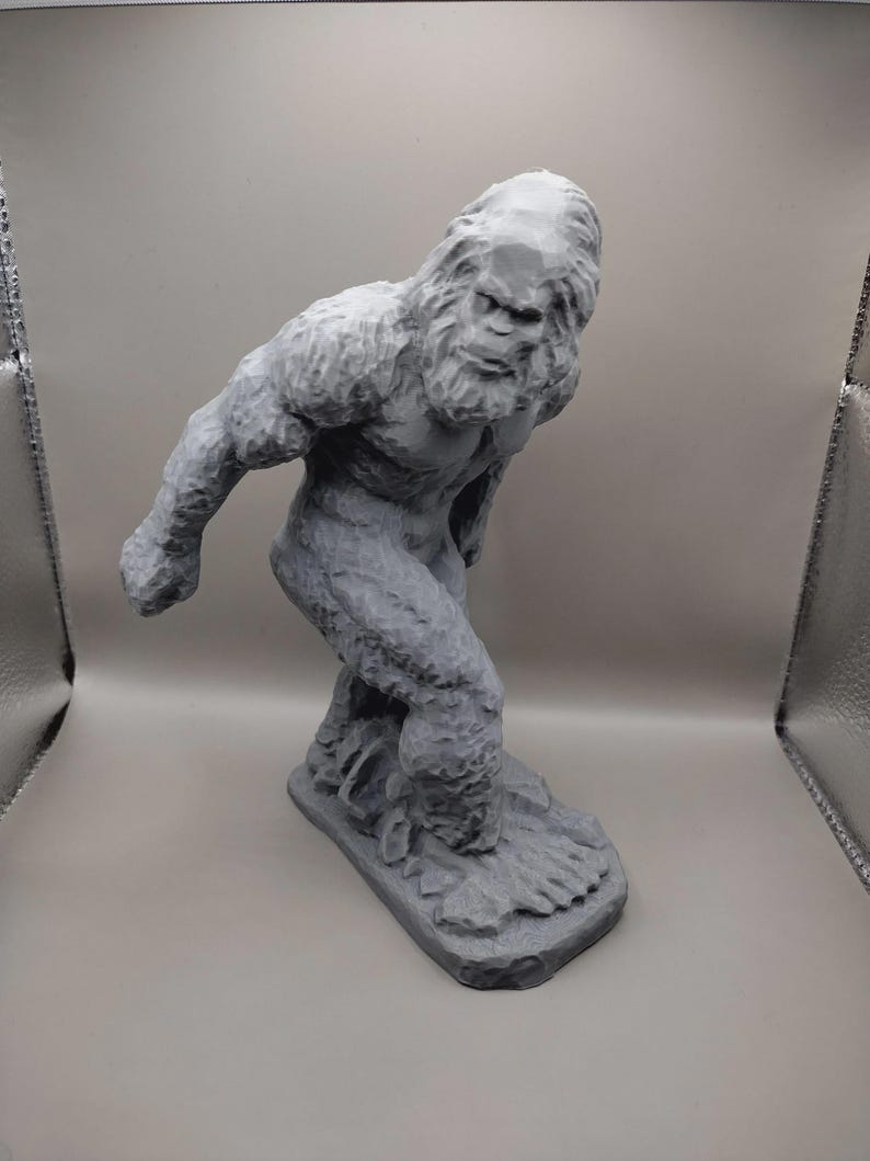 Bigfoot Statue - STL File - DIGITAL FILE - Sasquatch - Commercial ...