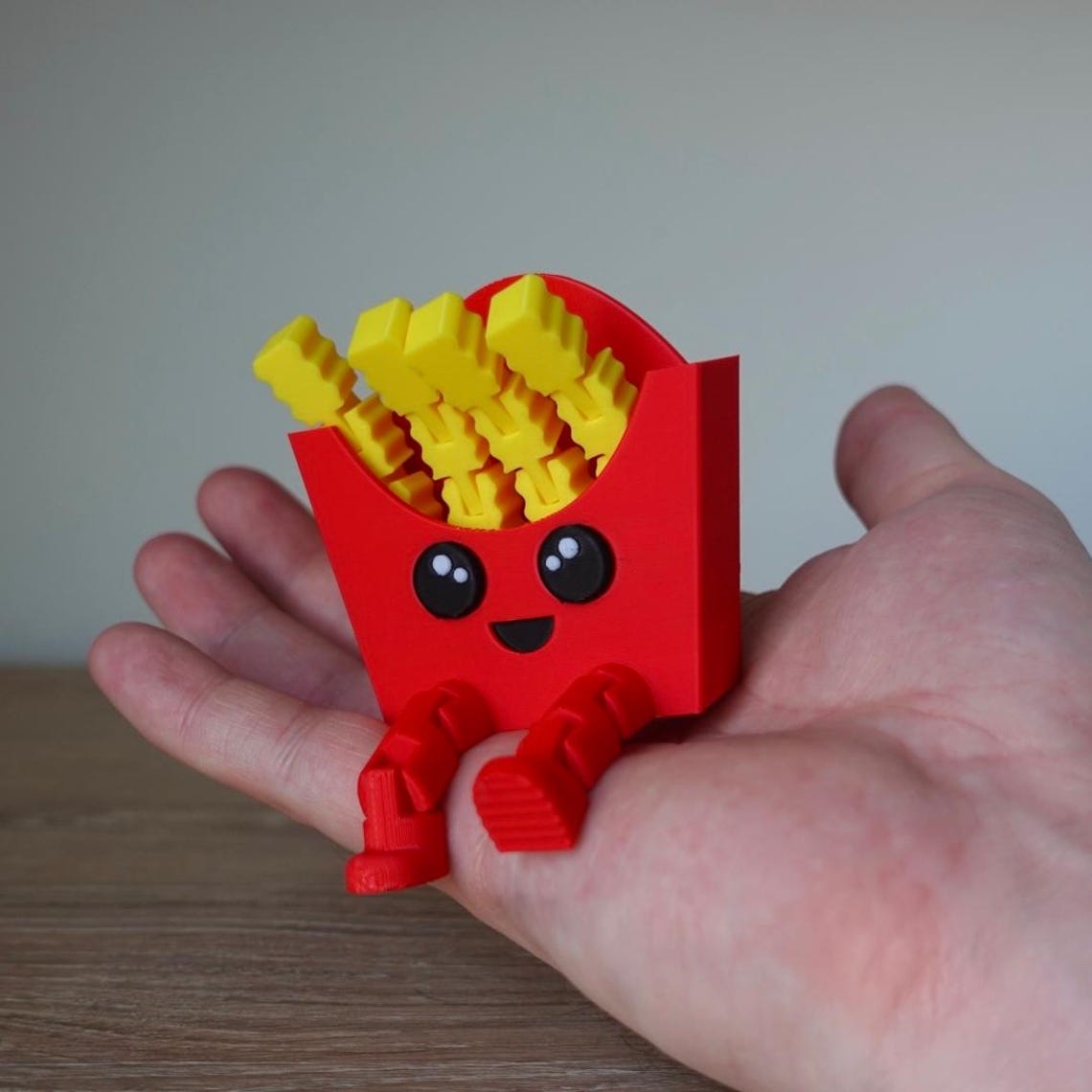 Articulated Fidget Fry Buddy - Etsy