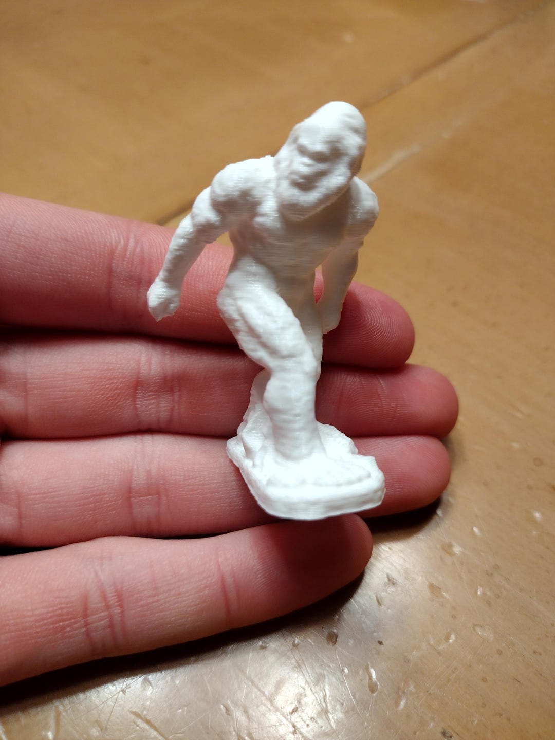 Very Tiny Bigfoot - Little Foot - 3D Printed - Statue - Sasquatch ...