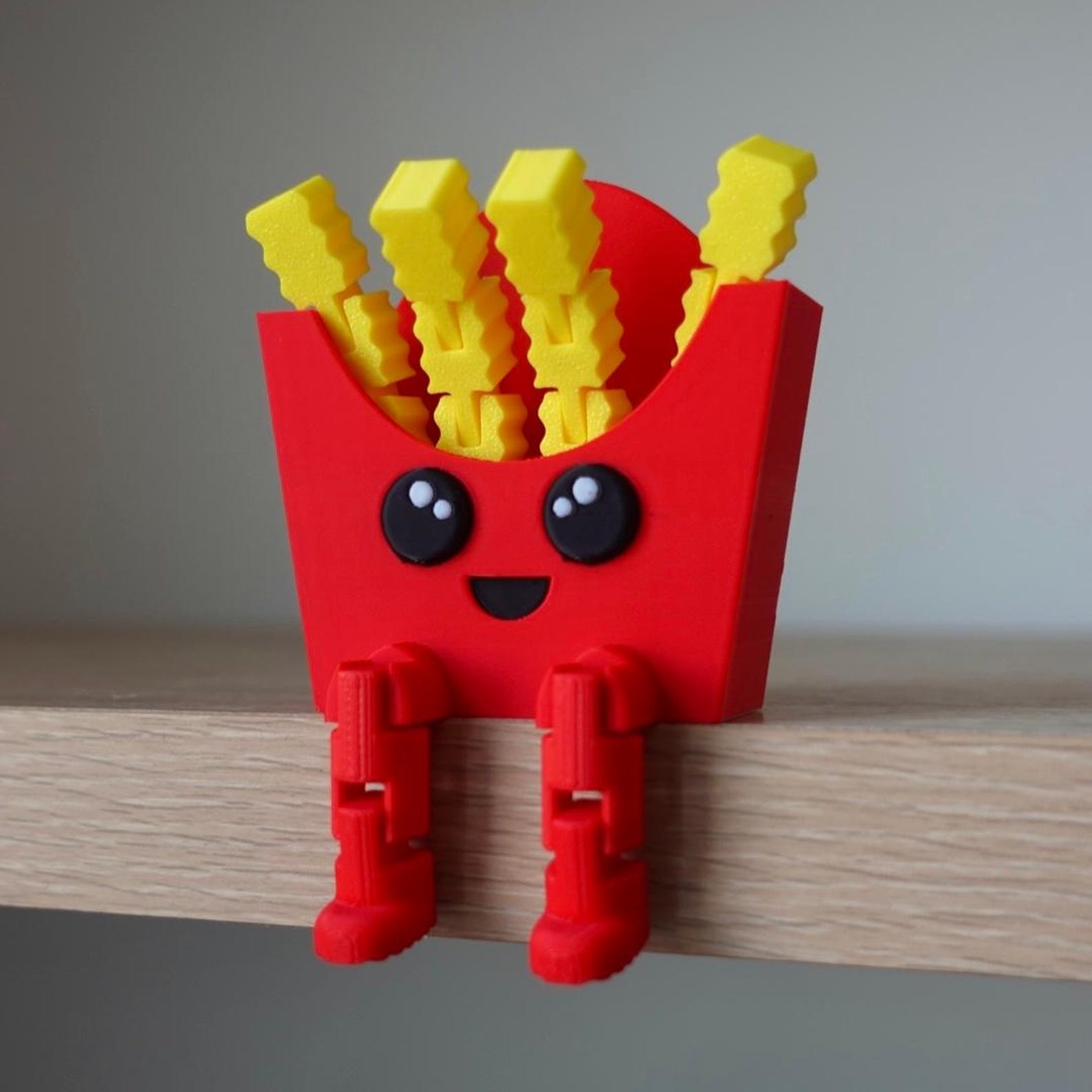Articulated Fidget Fry Buddy - Etsy