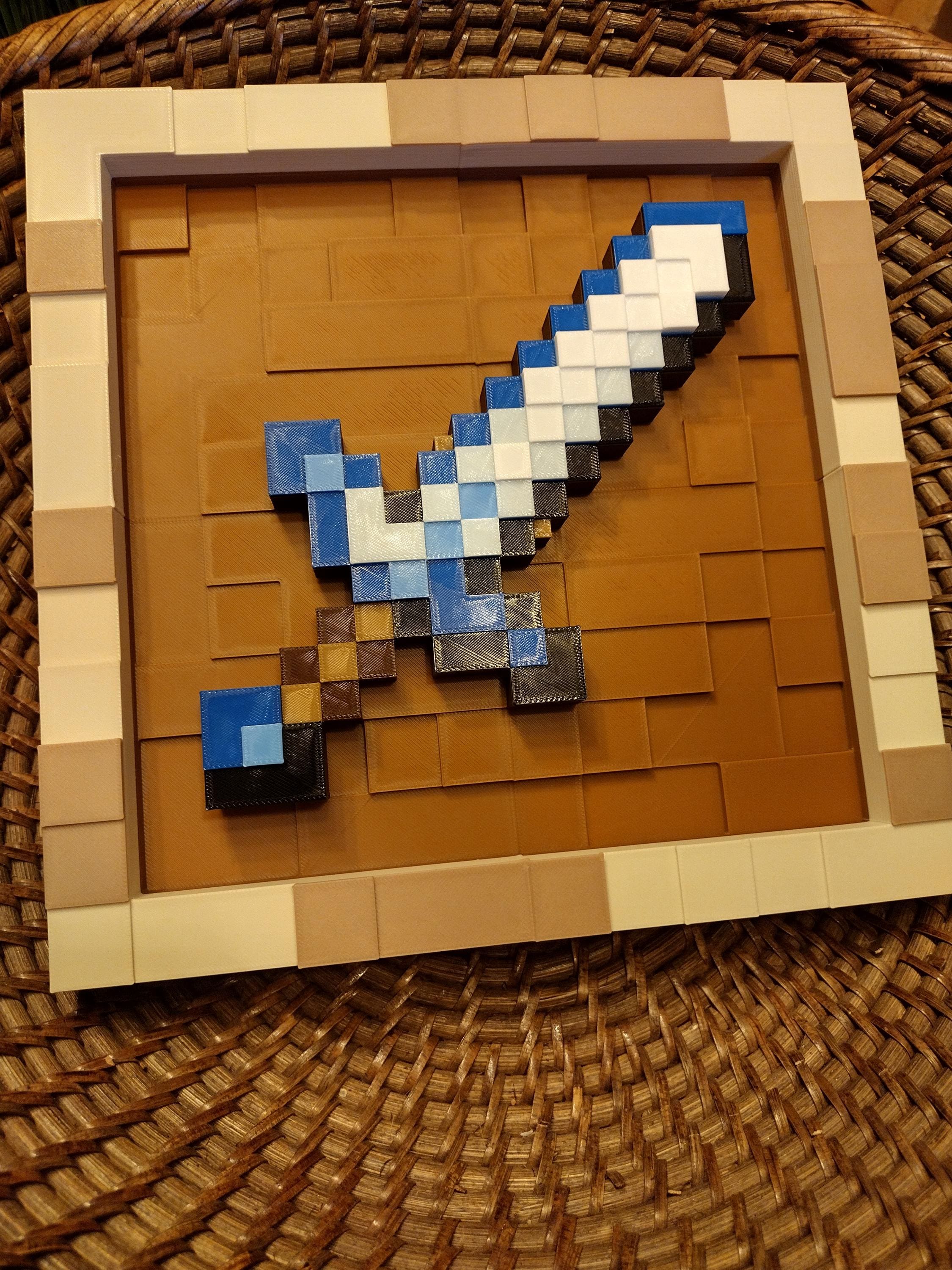 Minecraft Item Frame Knutselen Minecraft Diy Peripheral Gold Iron