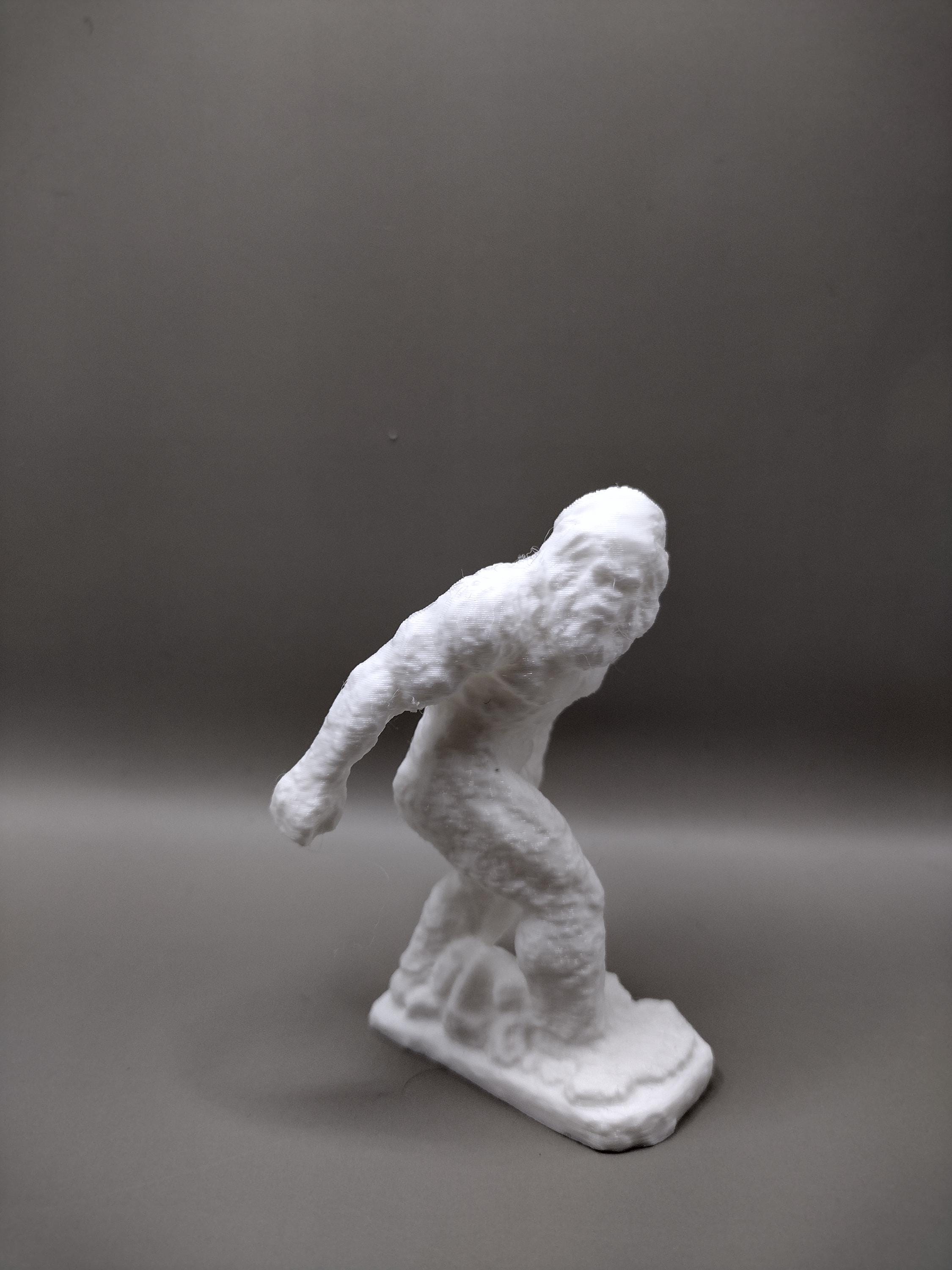 Teeny Bigfoot - Little Foot - 3D Printed - Statue - Sasquatch - Etsy