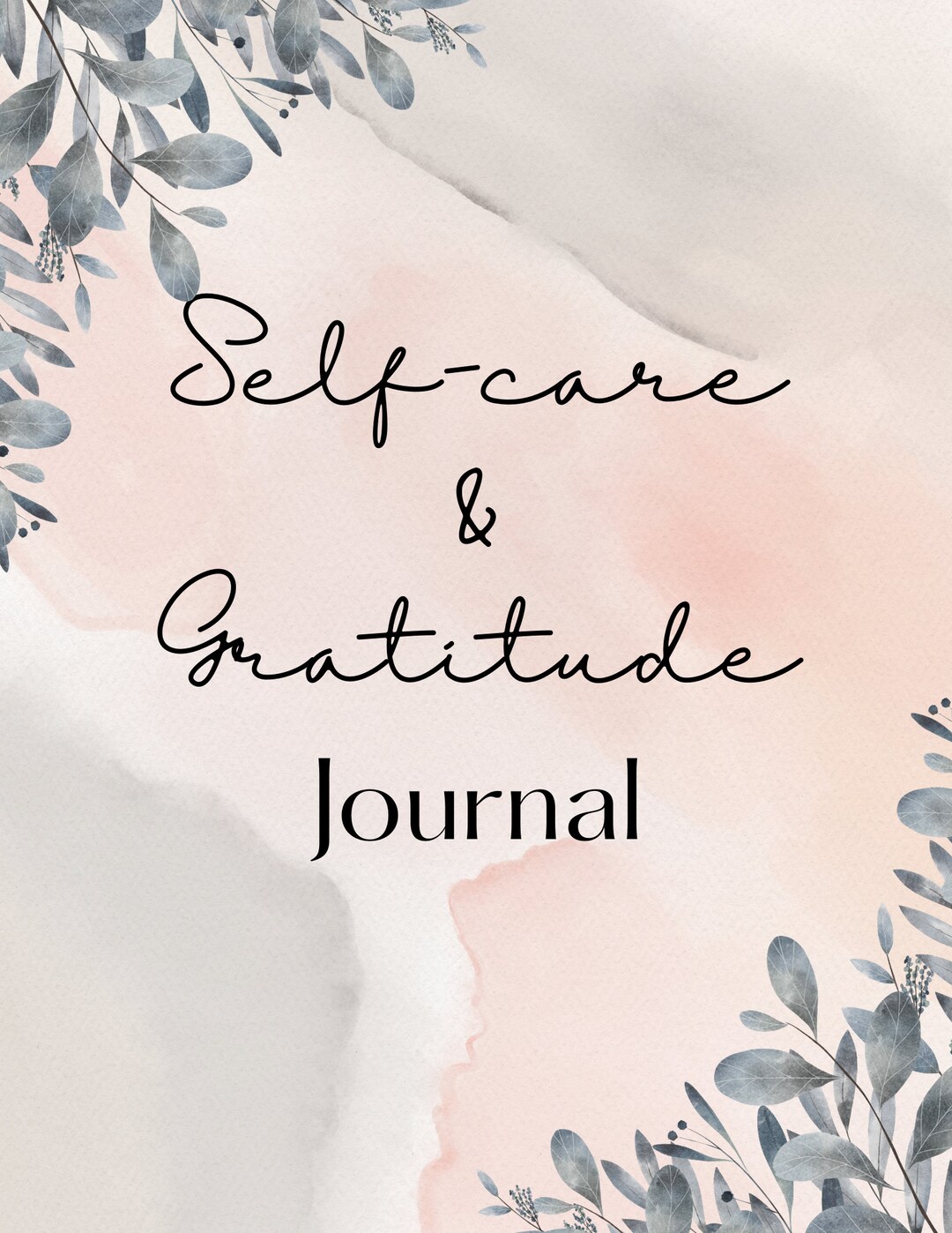 Self-care and Gratitude Journal - Etsy