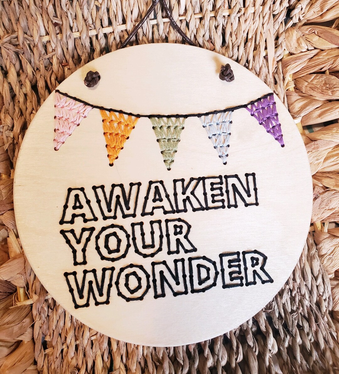 Awaken Wonder Embroidery File DXF SVG Cut File - Etsy
