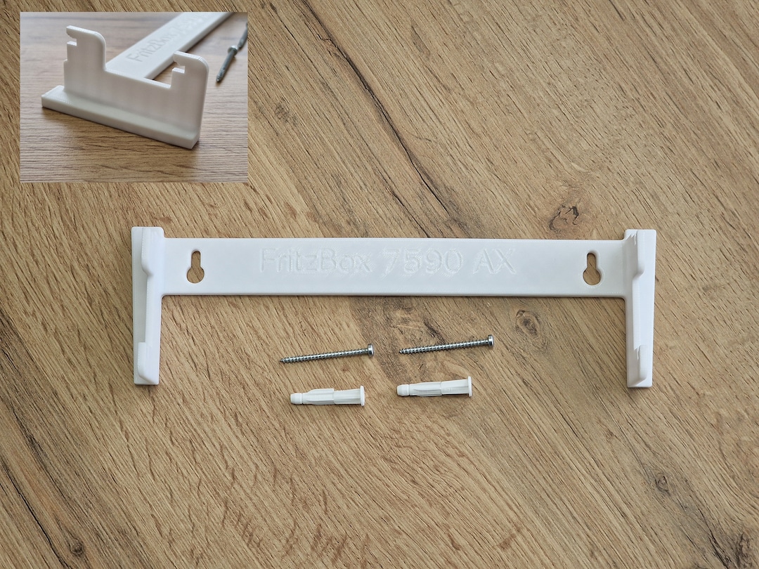 Wall Mount for AVM Fritz!box 7590 AX, Fritz!box 6660, 6670, 7590 AX ...
