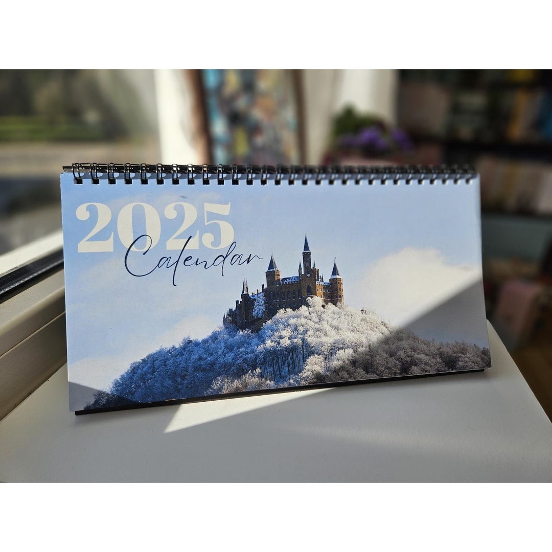 Desktop Calendar, Castles 2025 Calendar, Architecture History ...