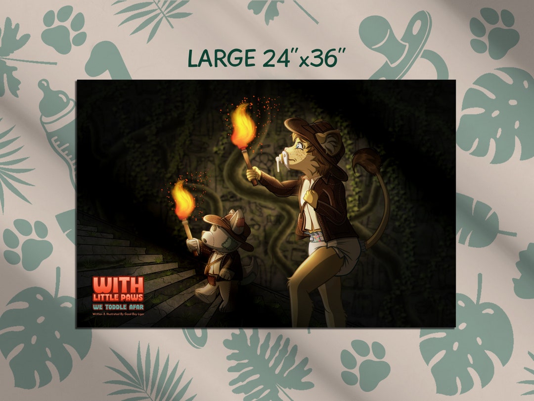 The Great Clothing Rack Temple with Little Paws We Toddle Afar Large ...