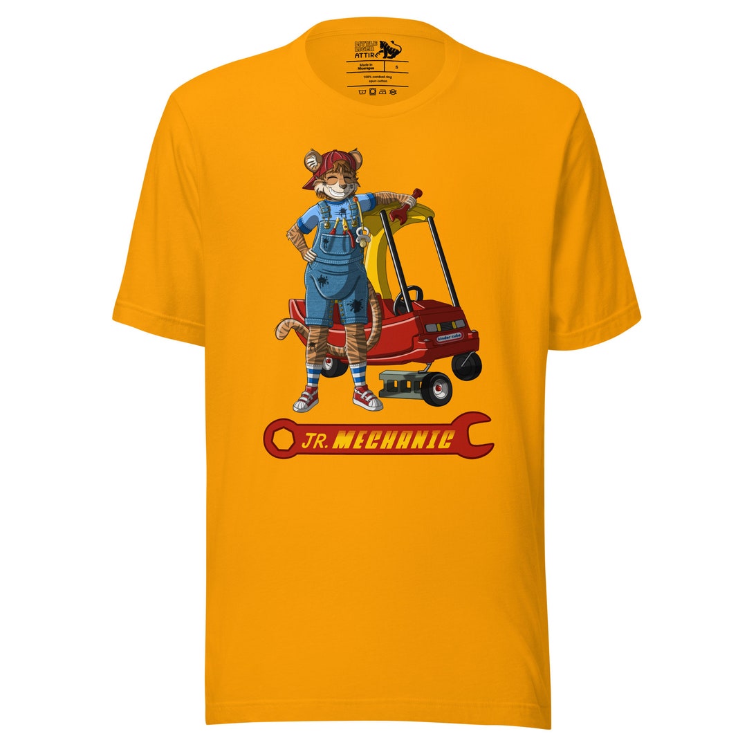 Junior Mechanic Shirt - 5 Colors! - Etsy