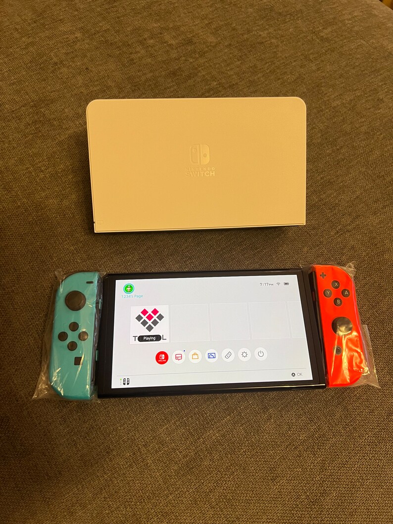 HACKED Nintendo Switch OLED With 256 Gb. Mod Chip unpatched Customized ...