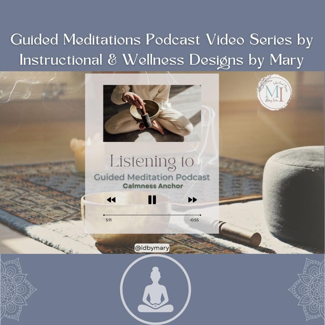 Guided Meditation Calmness Anchor Audio and Video - Etsy