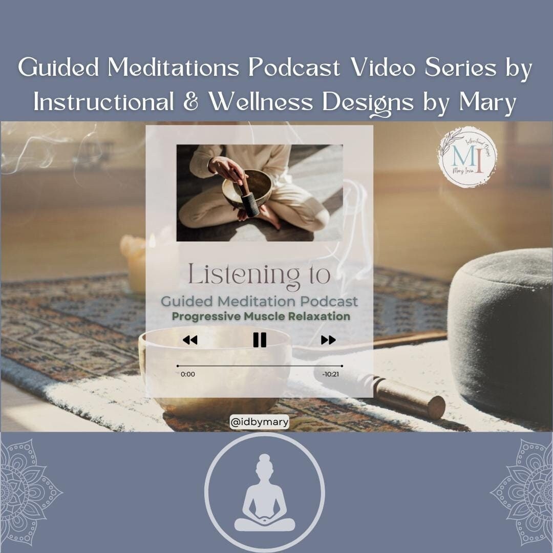 Guided Meditation Progressive Muscle Relaxation (PMR) Audio and Visual ...