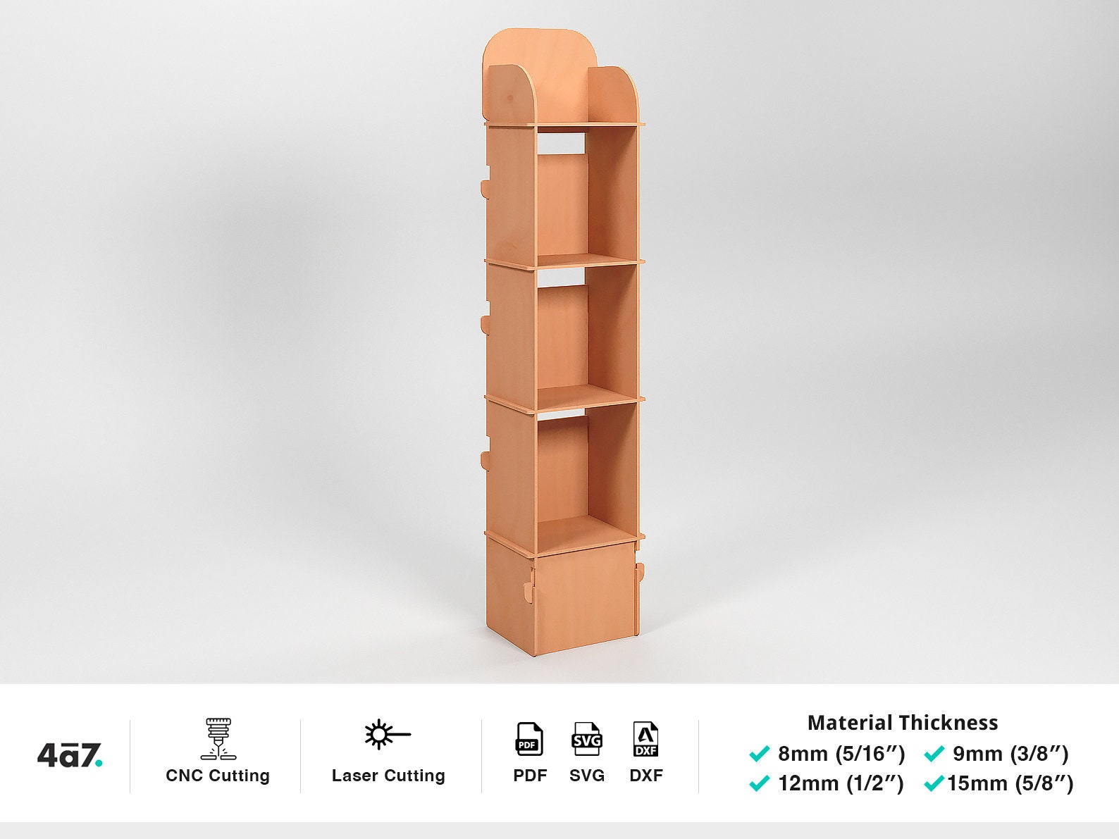 Display Stand CNC Cut Svg Files, Display Stand Files, Vector Files for ...