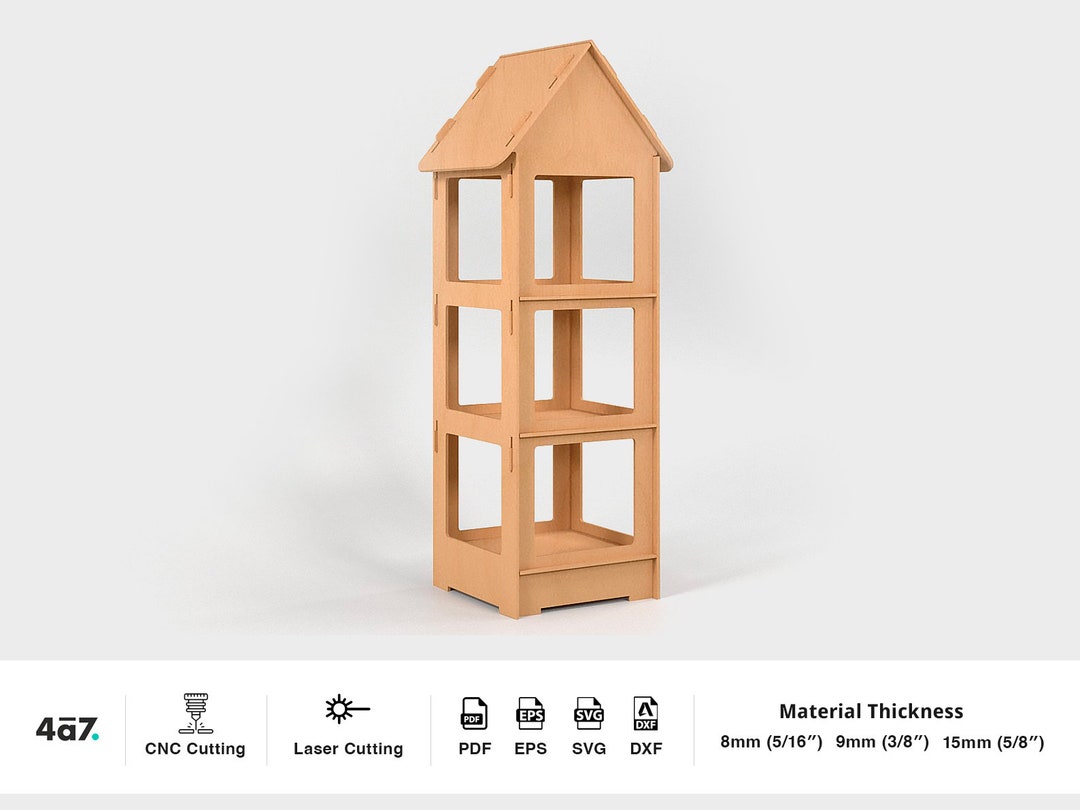 Flatpack Rack Display Vector Suitable for Plywood and Colored Mdf. SVG ...