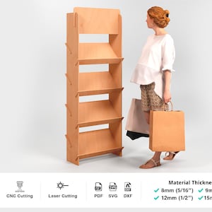 Trade Display Stand Digital Plans Optimised for Plywood or Color MDF ...