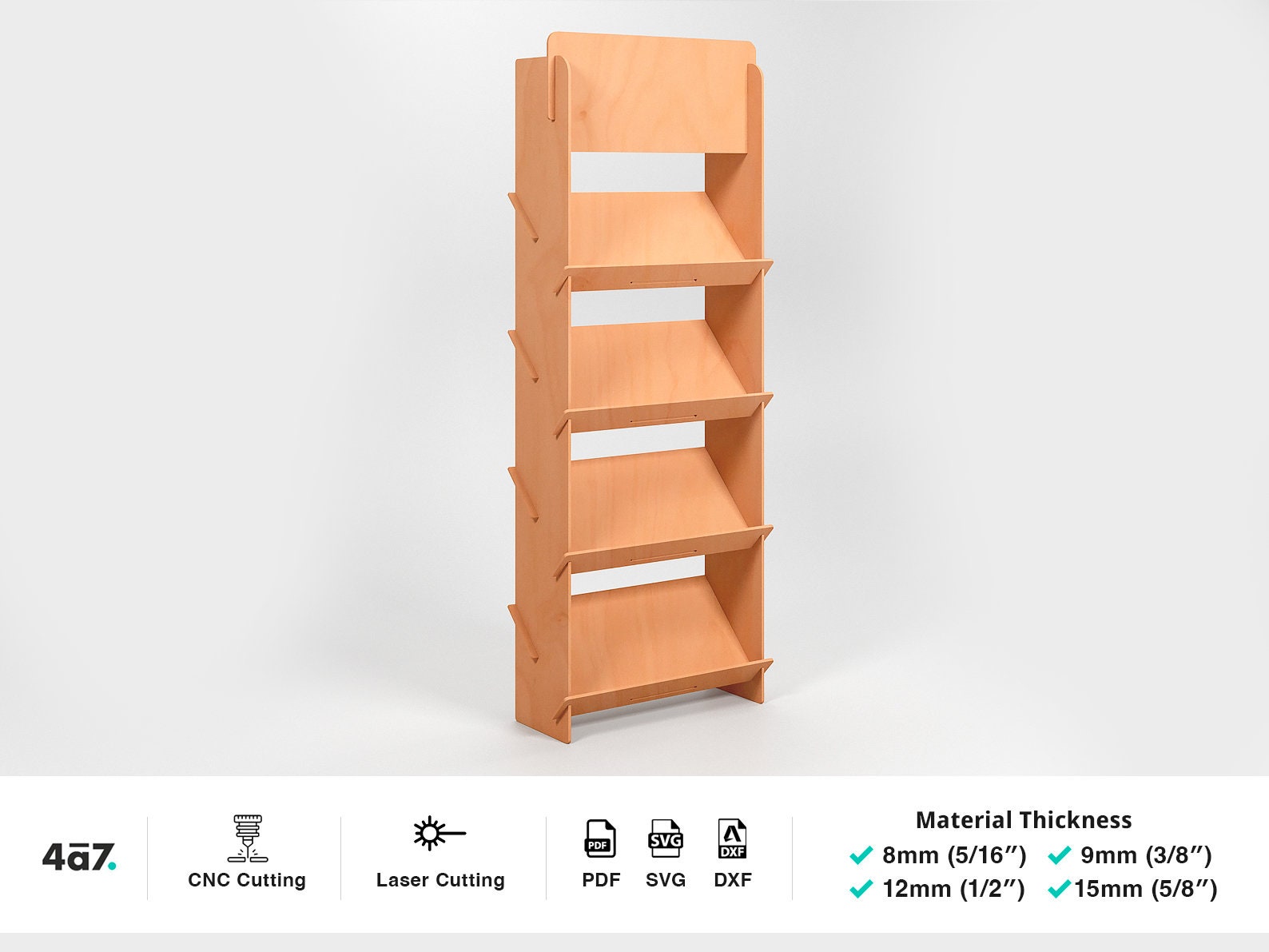 Trade Display Stand Digital Plans Optimised for Plywood or Color MDF ...