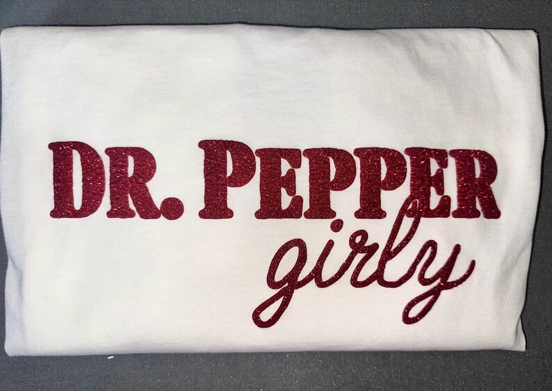 Dr. Pepper Girly T-shirt - Etsy