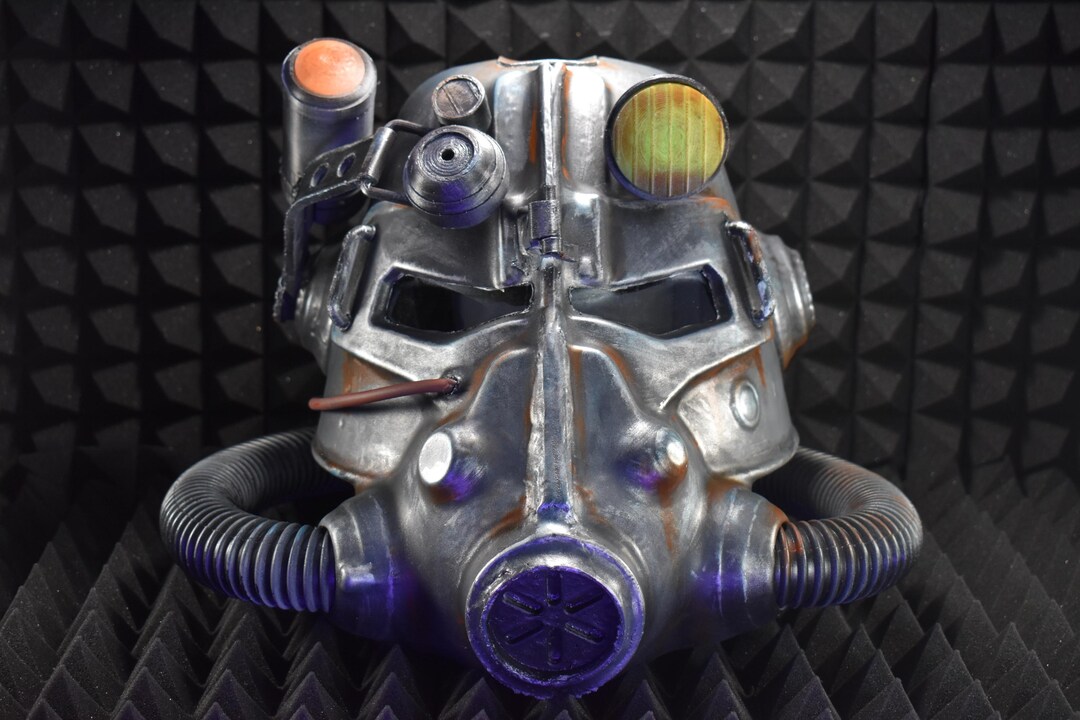 T45d Power Armor Helmet (classic Apocalypse Metal Paint) - Cosplay ...