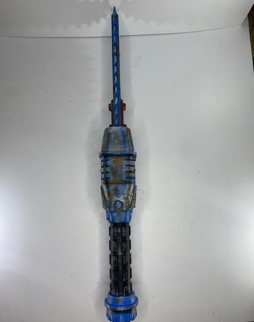 Fallout Nuka Cola Quantum Ripper Custom Cosplay Prop Weapon light Blue ...