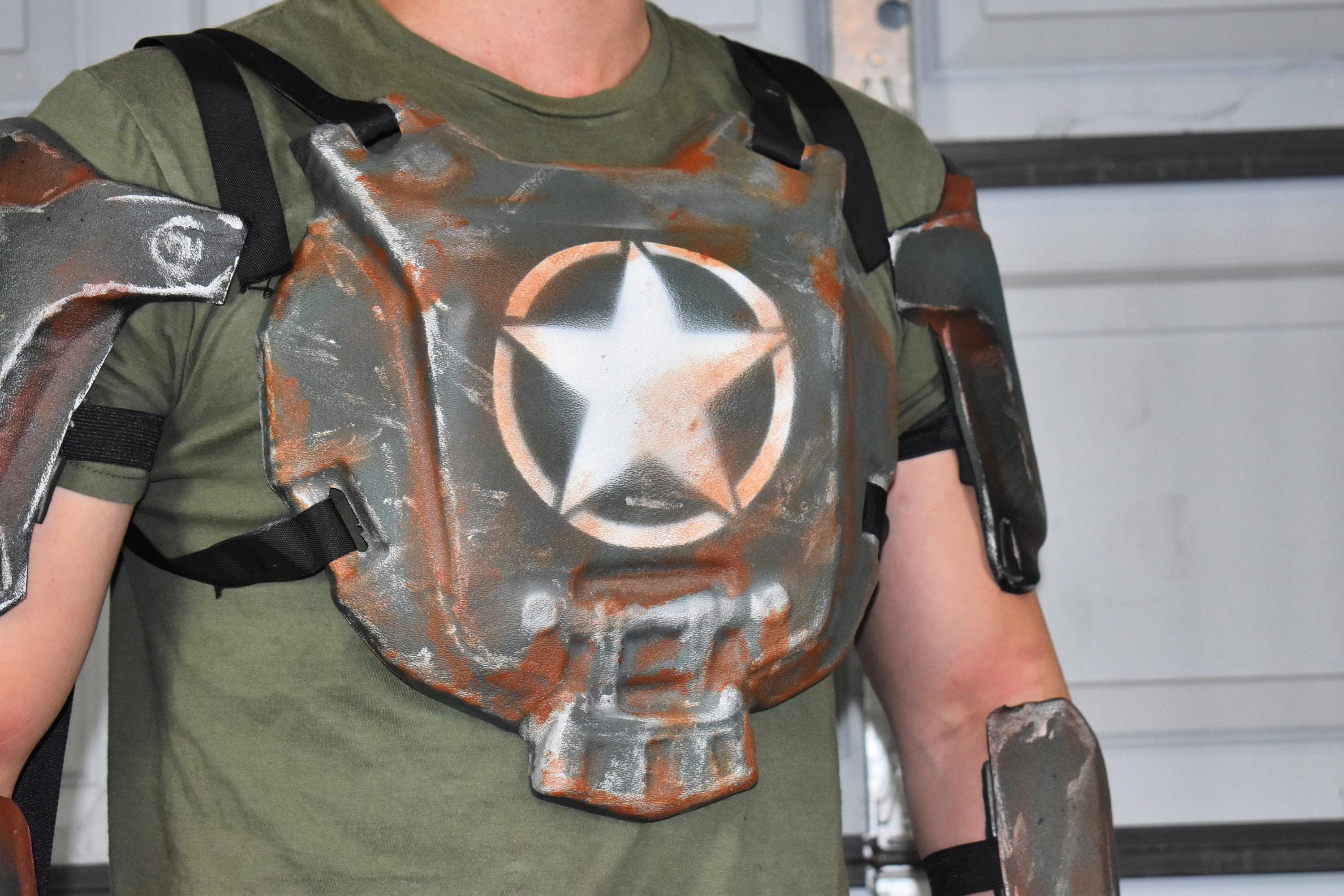 Combat Armor Chest Piece | Armor DIY Kit - Thermoformed ABS Plastic ...